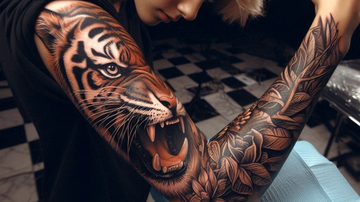 7 Best Arm Tiger Tattoo Designs! - tattoopassionate.blog