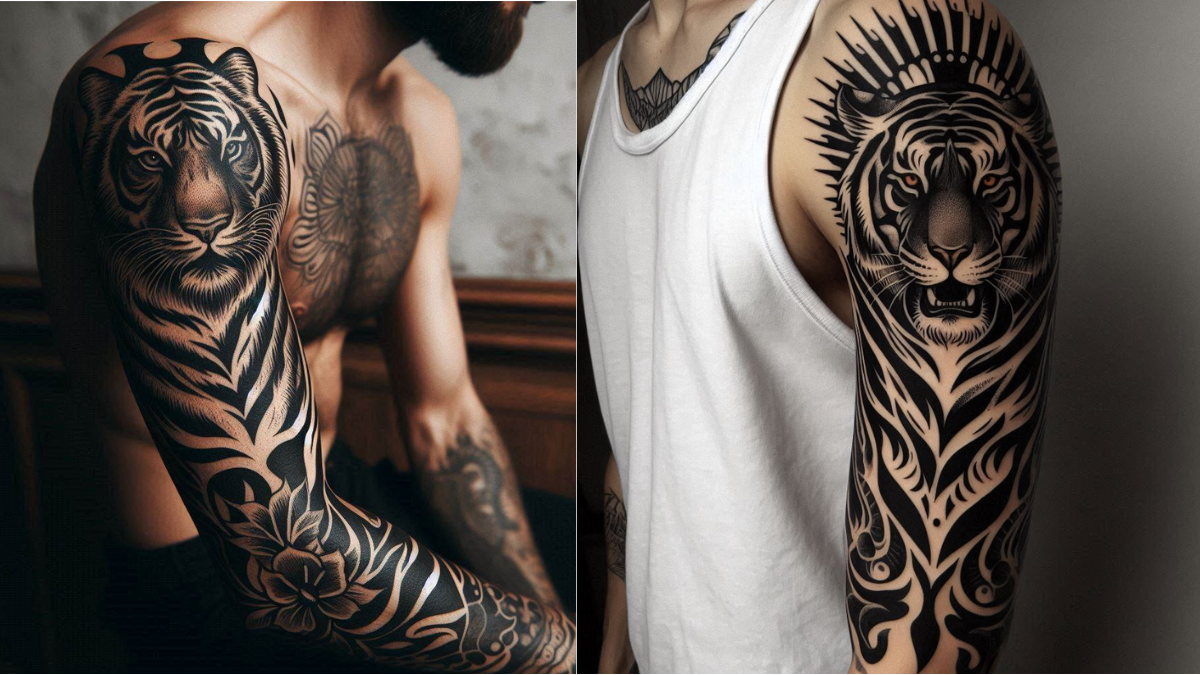 7 Best Arm Tiger Tattoo Designs! - tattoopassionate.blog