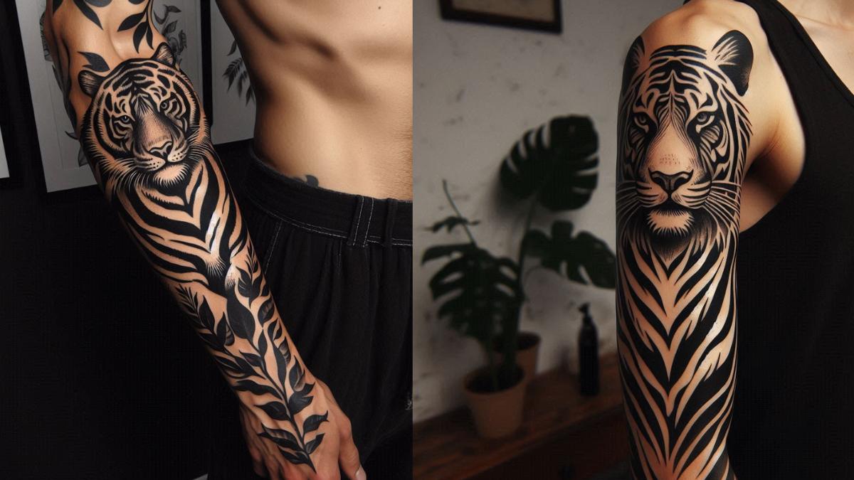 7 Best Arm Tiger Tattoo Designs! - tattoopassionate.blog