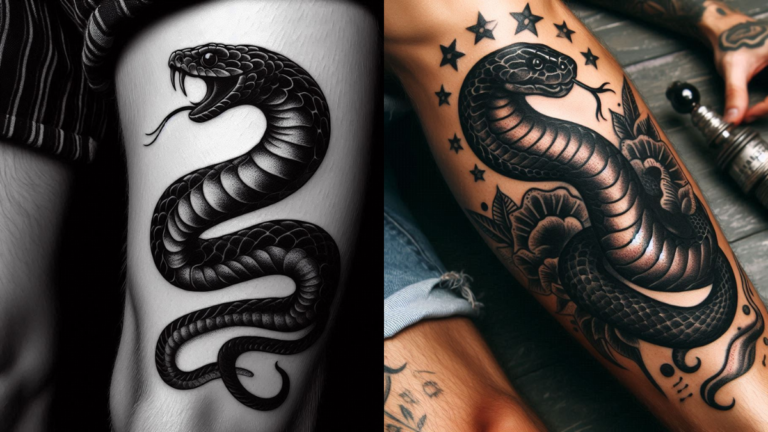 12 Awesome Snake Tattoo Ideas For Men! - tattoopassionate.blog