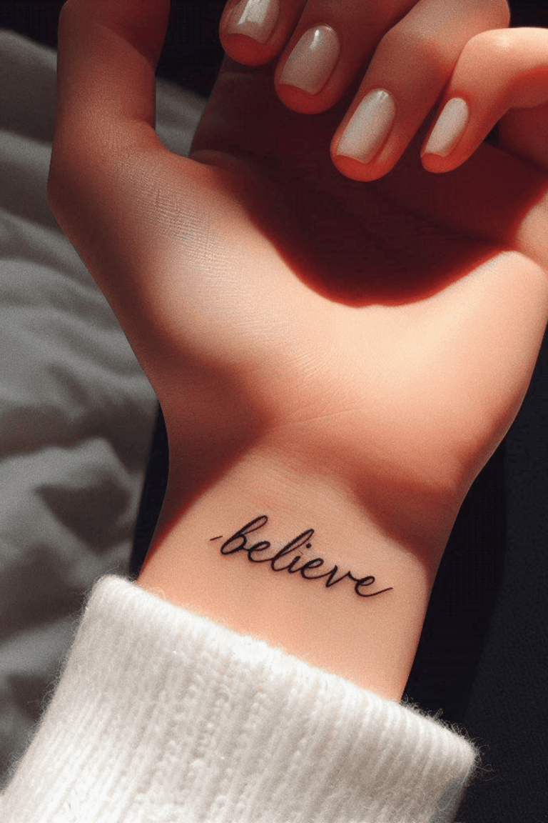 10 Meaningful Single Word Tattoo Ideas! - tattoopassionate.blog