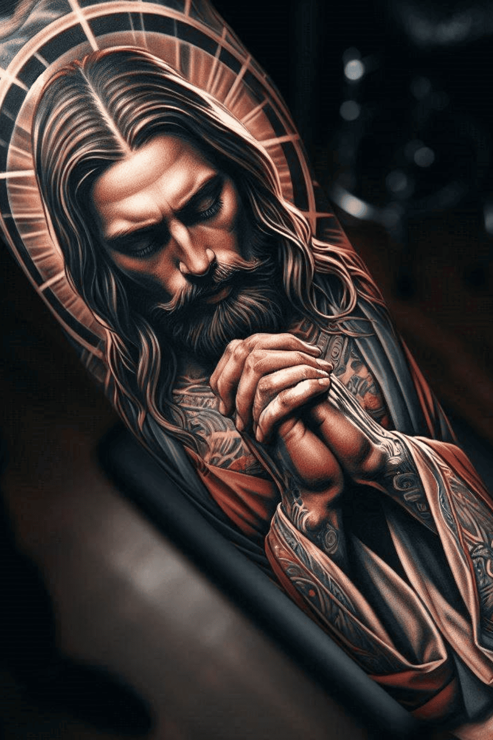 9 Mind Blowing Jesus Sleeve Tattoo Ideas! - tattoopassionate.blog