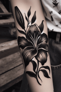10 Gorgeous Gothic Flower tattoo ideas for women! - tattoopassionate.blog