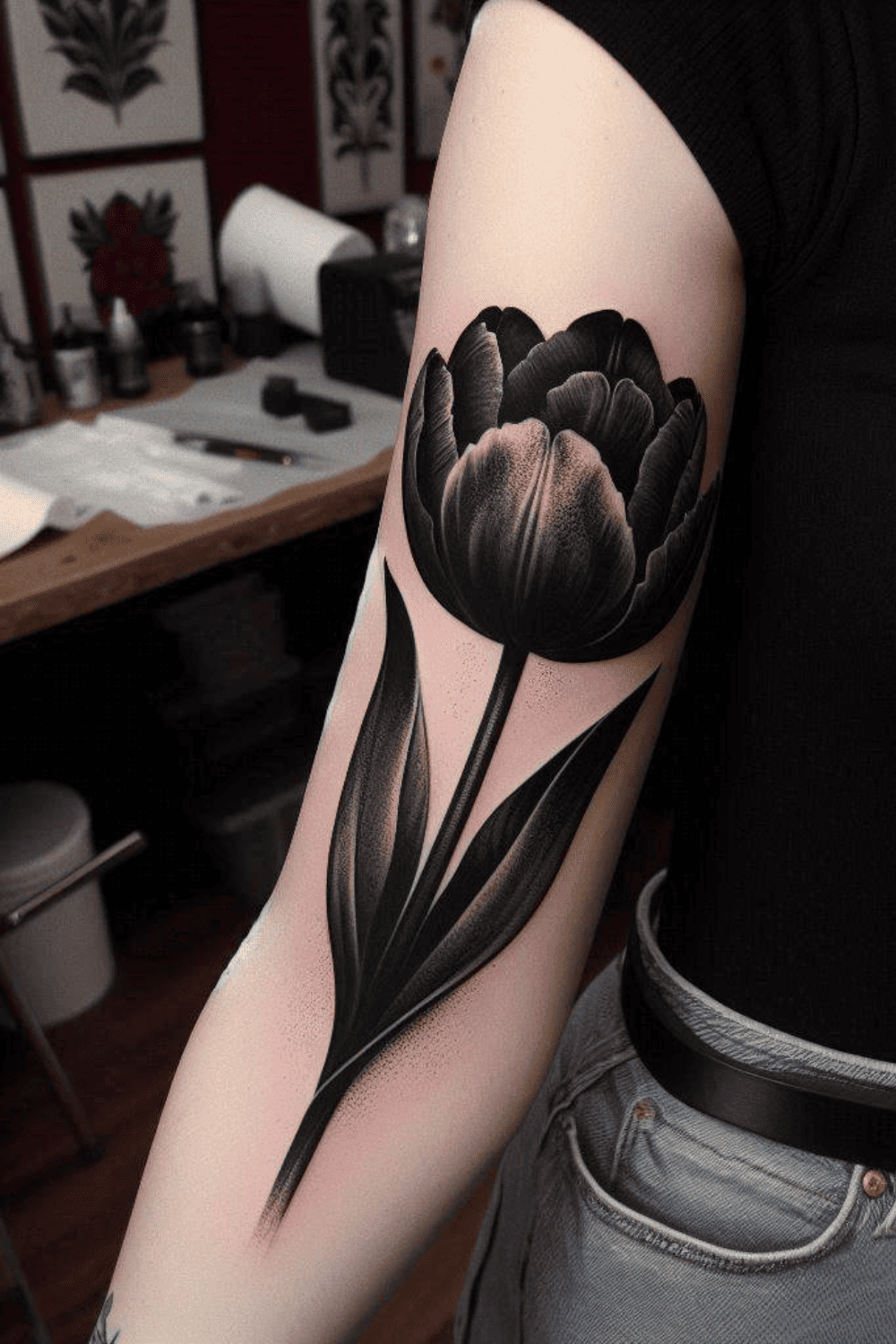 10 Gorgeous Gothic Flower tattoo ideas for women! - tattoopassionate.blog