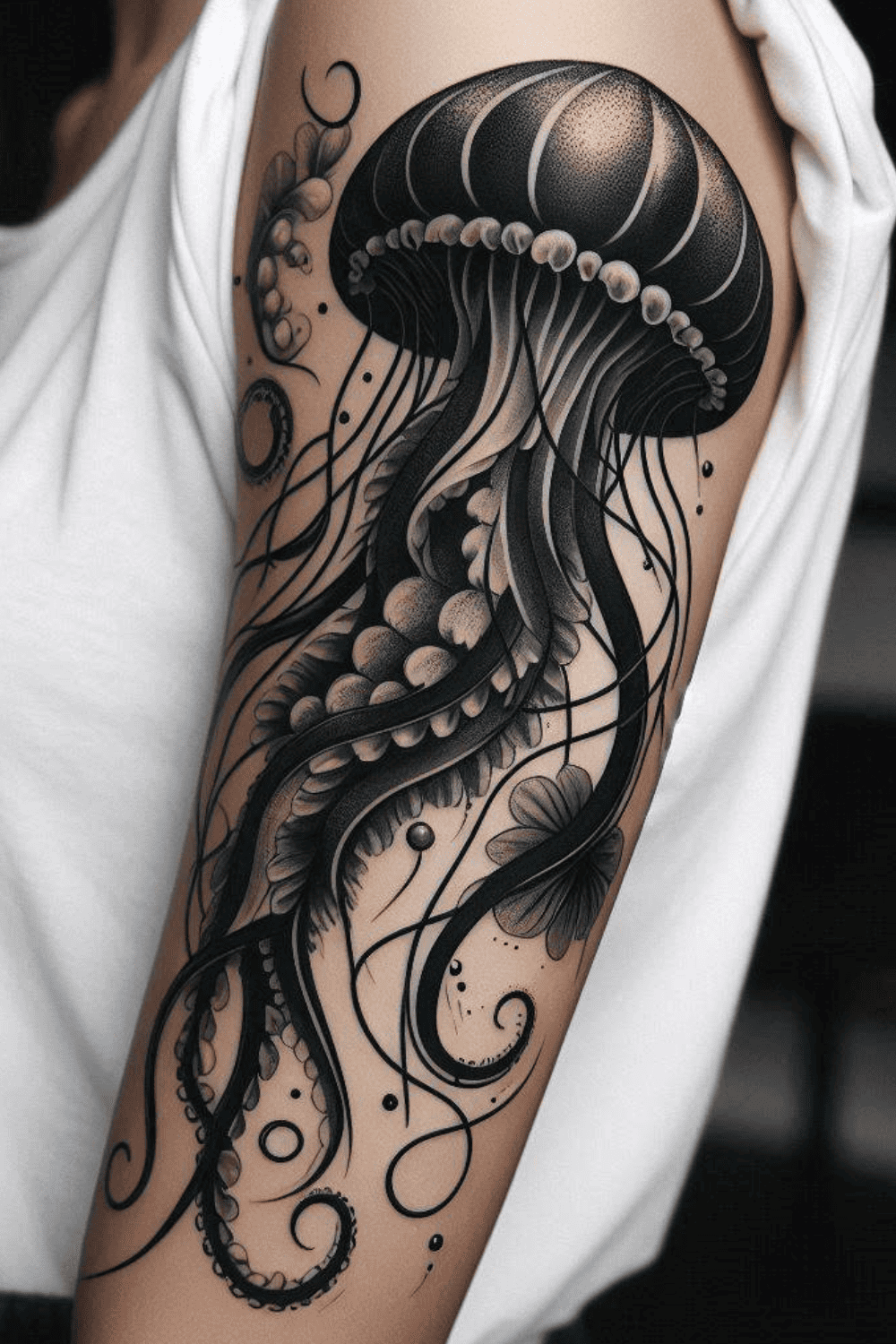 10+ Soothing Flowy Tattoo Designs! - tattoopassionate.blog