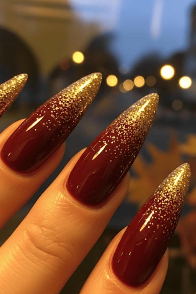 10+ Stunning October Nails For You! - tattoopassionate.blog