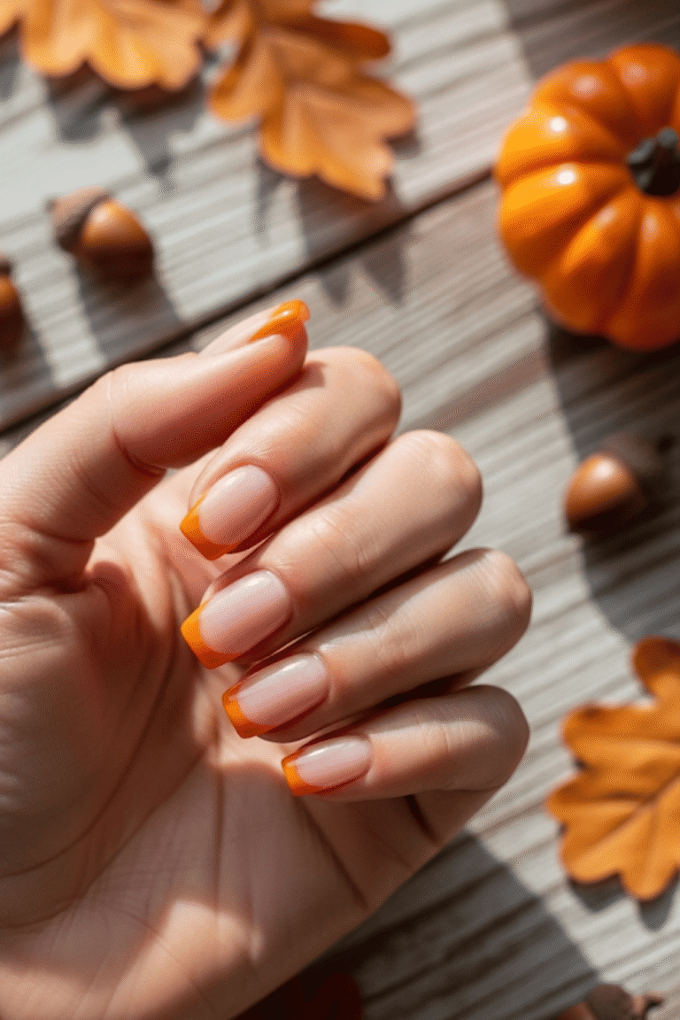 10+ Simple Fall Nails For You! - tattoopassionate.blog